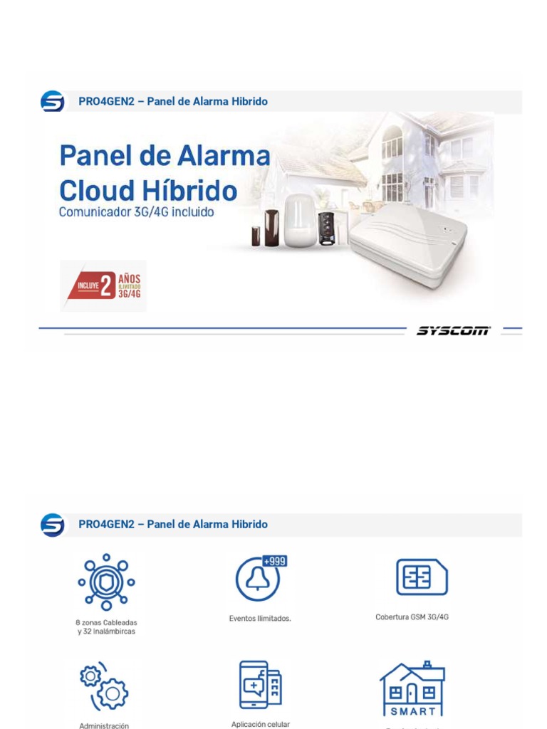 PRO4GEN2 - Manual DE ALARMA RCONTROL | PDF | Informática | Software