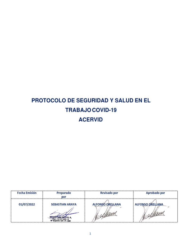 Protocolo de Seguridad | PDF Protocolo de Seguridad | PDF