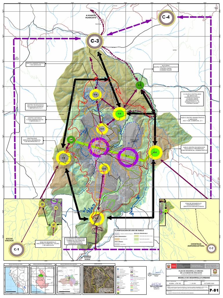 Mapa de Zonificación Ayacucho | PDF