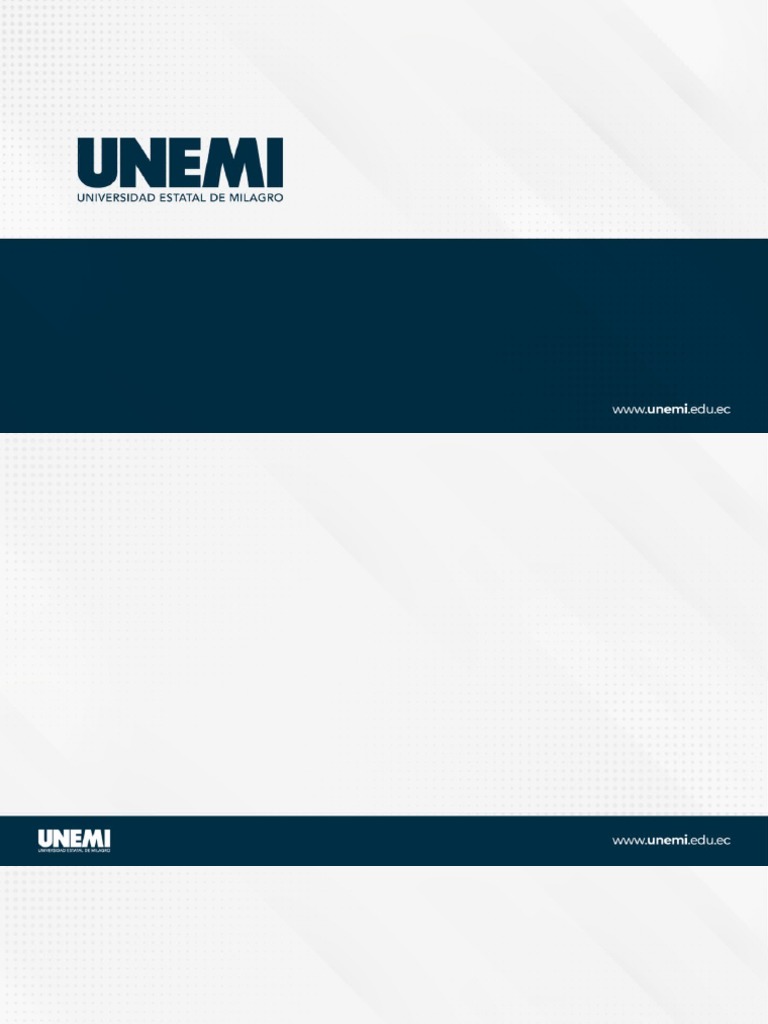 Plantilla - Unemi - Presentaciones | PDF