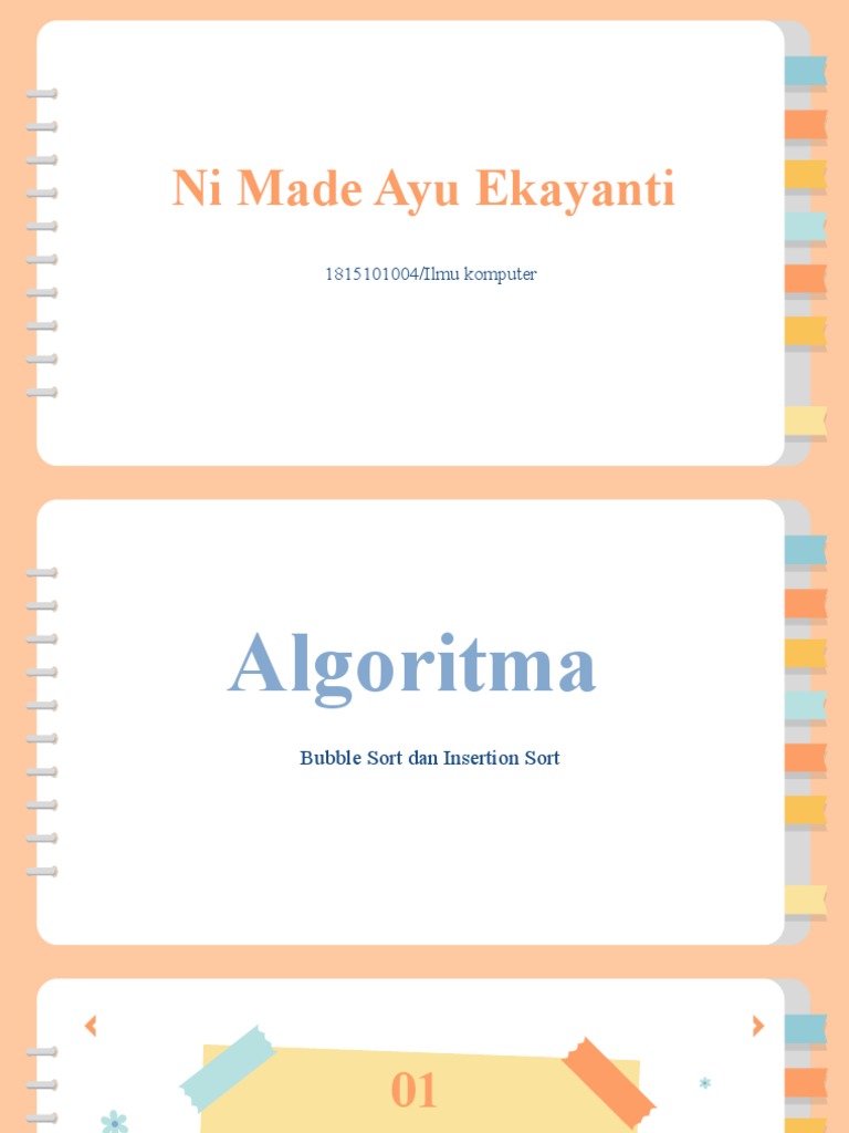 Bubble Sort Dan Insertion Sort | PDF