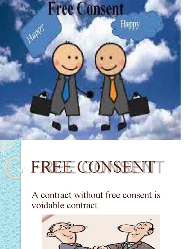 Lecture On Free Consent | PDF | Misrepresentation | Business Law