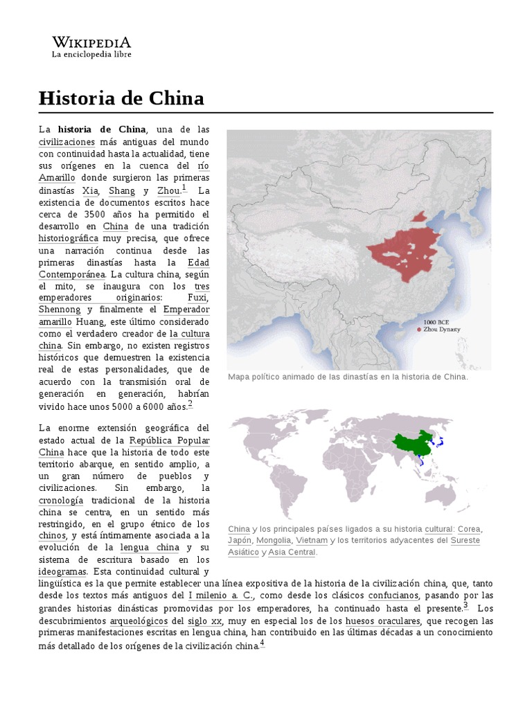 Historia de China | PDF | Historia de china | dinastia Qing