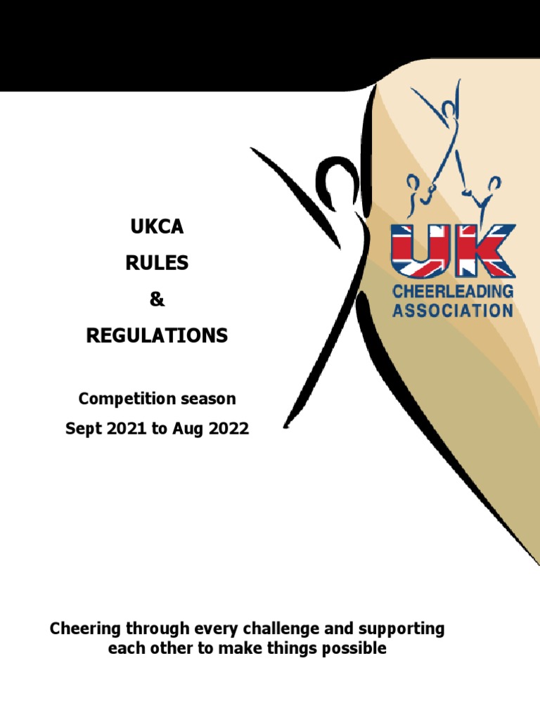 UKCA Rules & Regulations 2021 2022-1 | PDF | Cheerleading