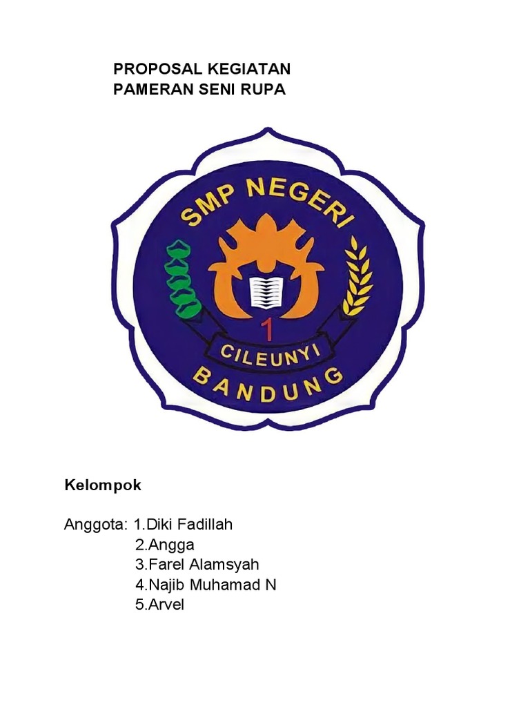 Proposal Seni Budaya | PDF