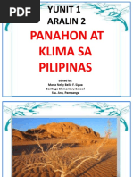 AP Aralin 5 Mga Salik Na May Kinalaman Sa Klima NG Bansa | PDF