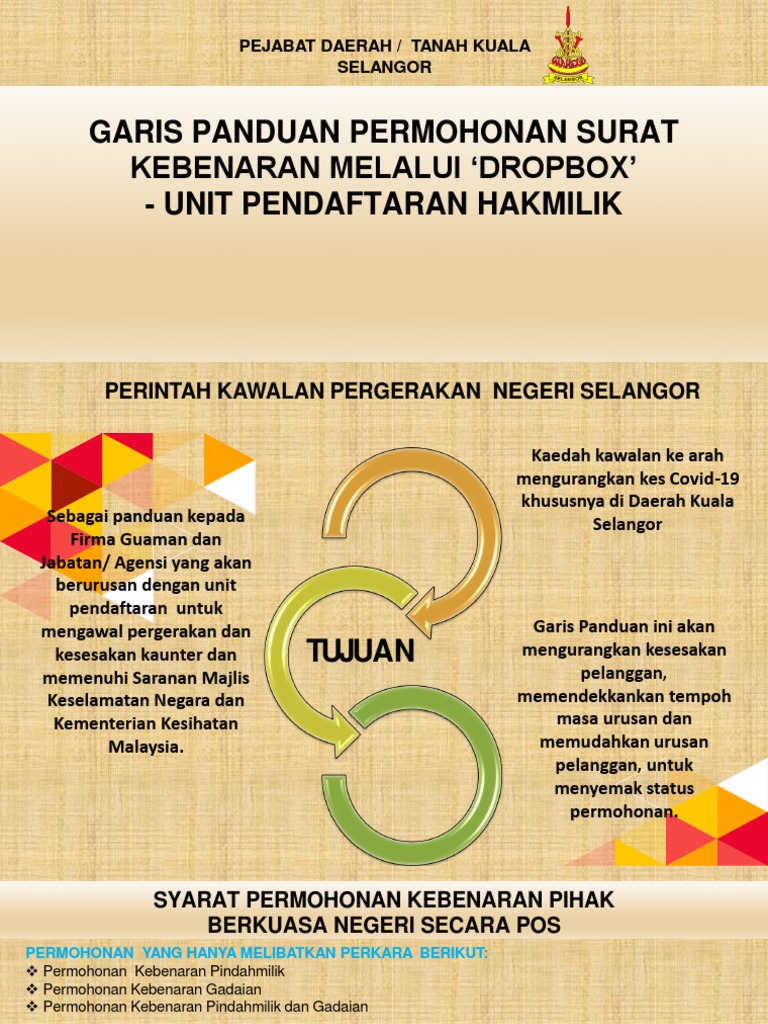 Garis Panduan Permohonan Surat Kebenaran Dropbox 2 | PDF Garis Panduan Permohonan Surat Kebenaran Dropbox 2 | PDF
