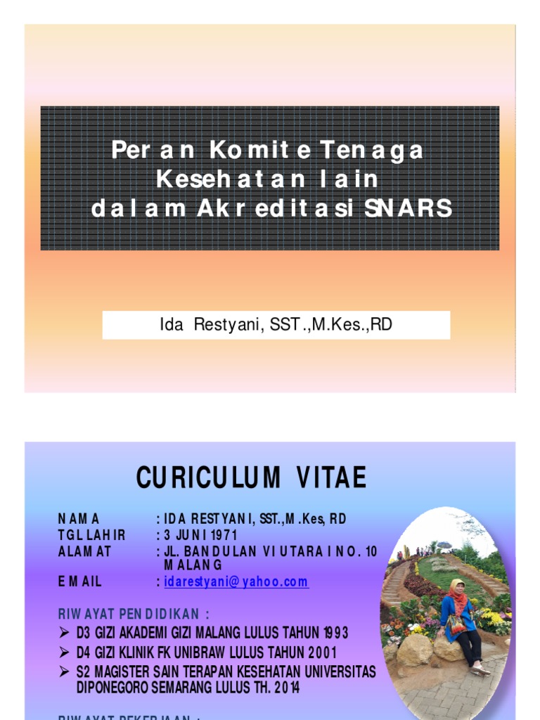 Peran Komite Nakes Lain DLM Akreditasi | PDF