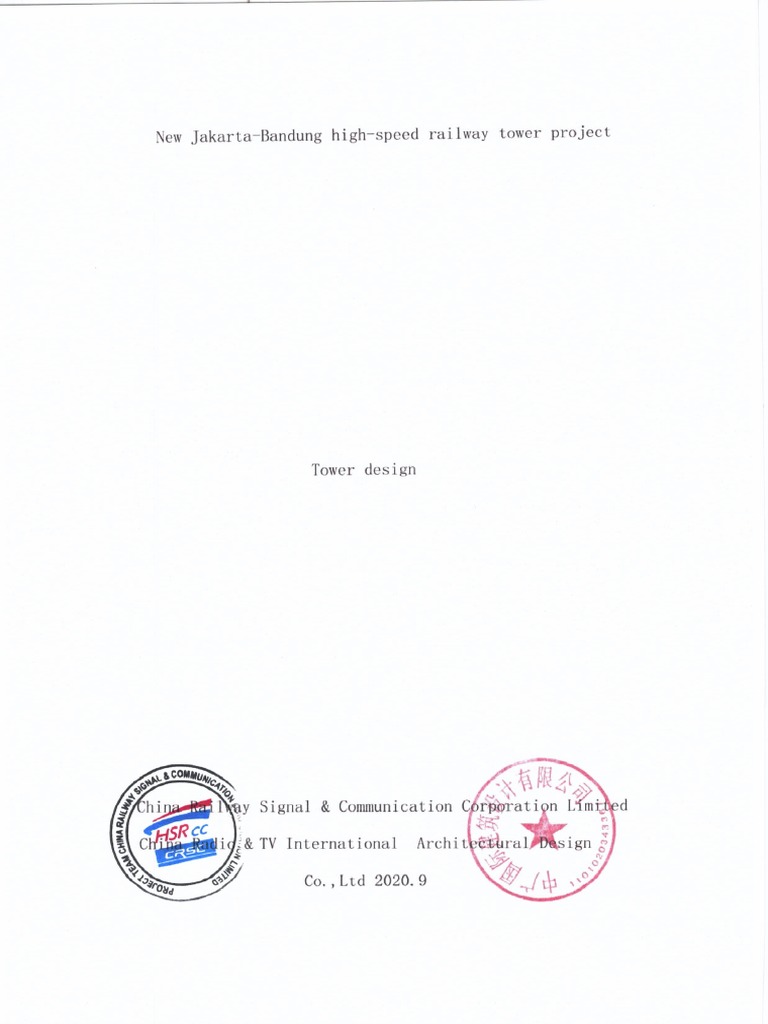 Attachment 3-Tower DesignCalculation Book (English) | PDF ...