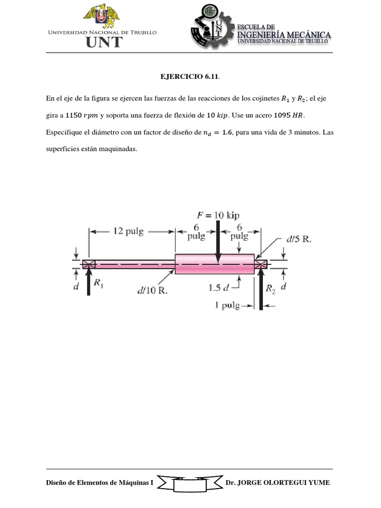TAREA 2 - DISEÑO DE ELEMENTOS DE MÁQUINAS | PDF