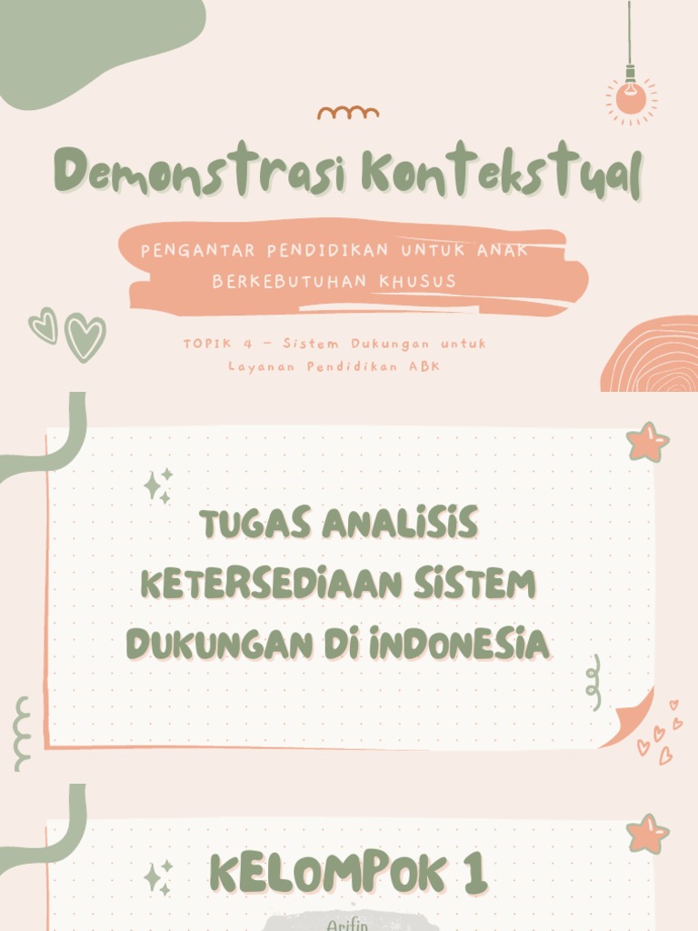 Demonstrasi Kontekstual T4 - Kelompok 1 | PDF | Kesehatan Holistik