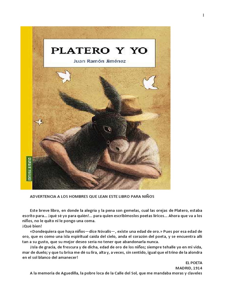 Platero y Yo | PDF