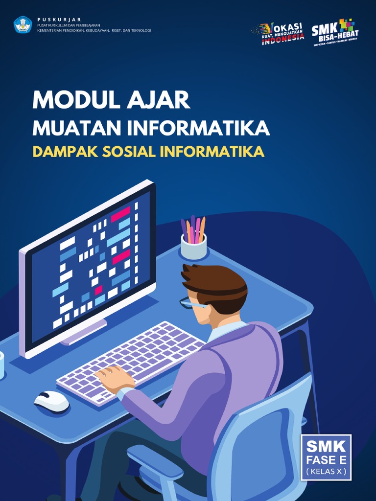 Modul Ajar Informatika - Dampak Sosial Informatika - Fase E | PDF