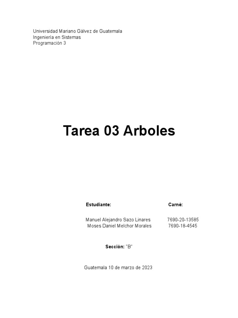 Tarea 03 | PDF