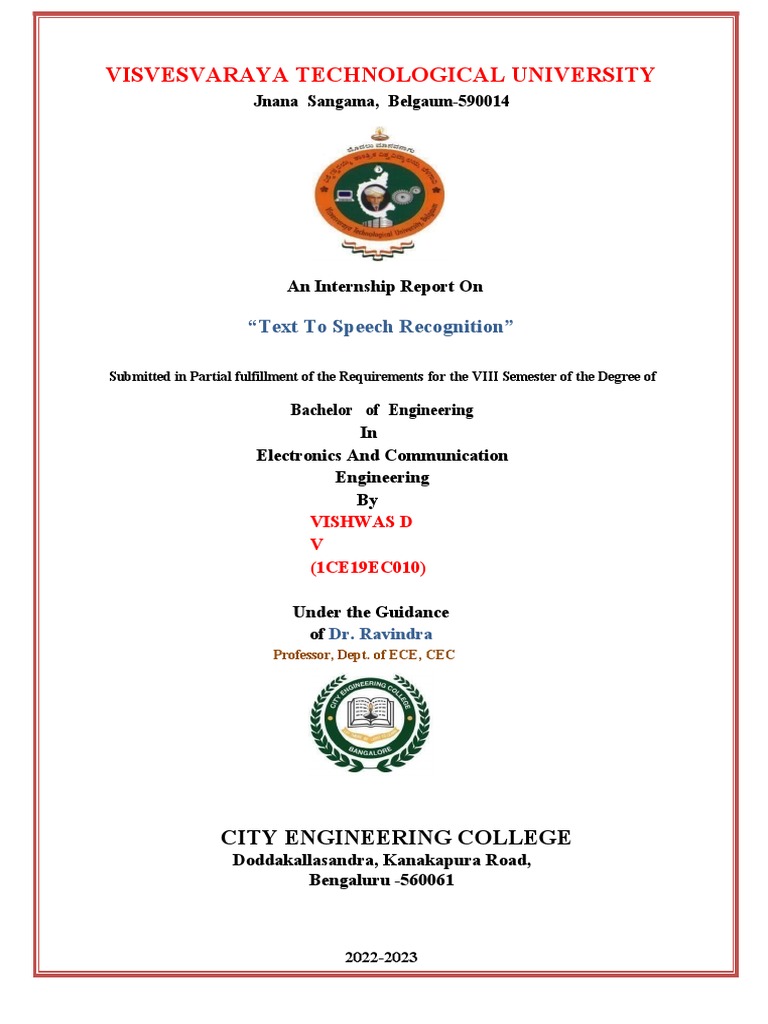 Vishwas - Intern 1 5 | PDF