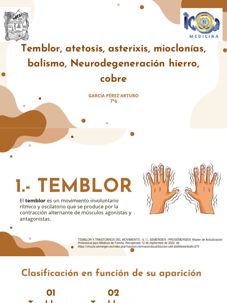 Temblor y Trastornos del Movimiento | PDF