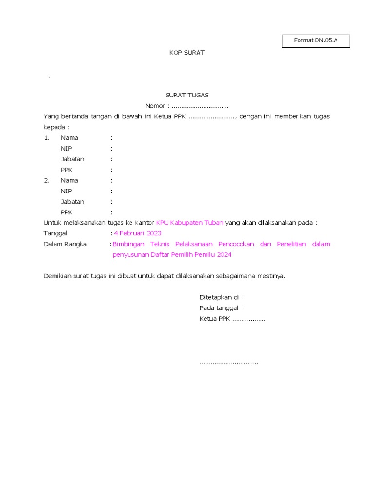 Format DN.05.A | PDF