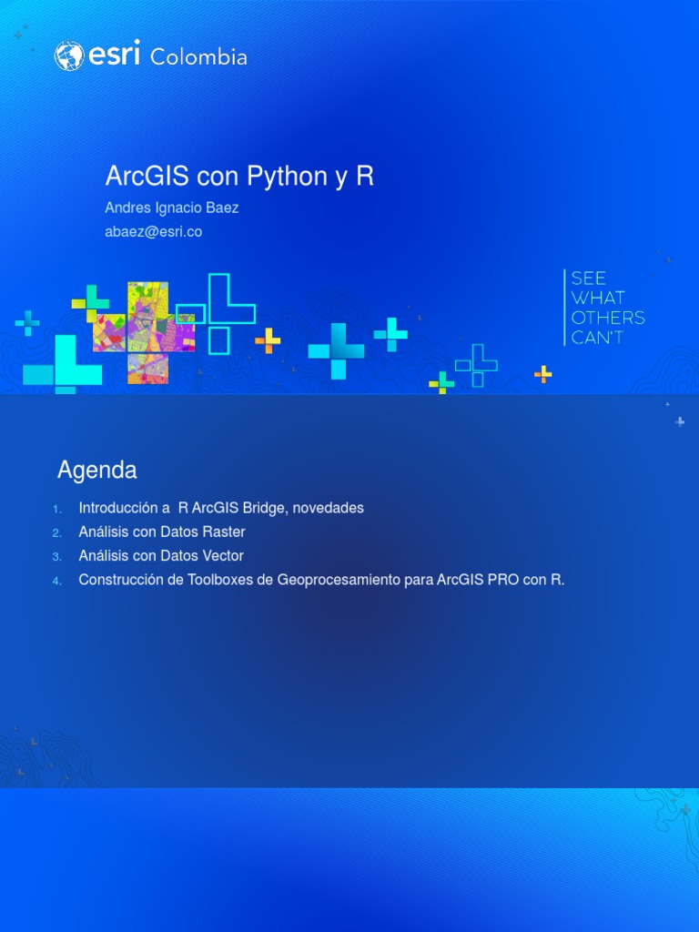 ArcGIS Usando Python y R | PDF