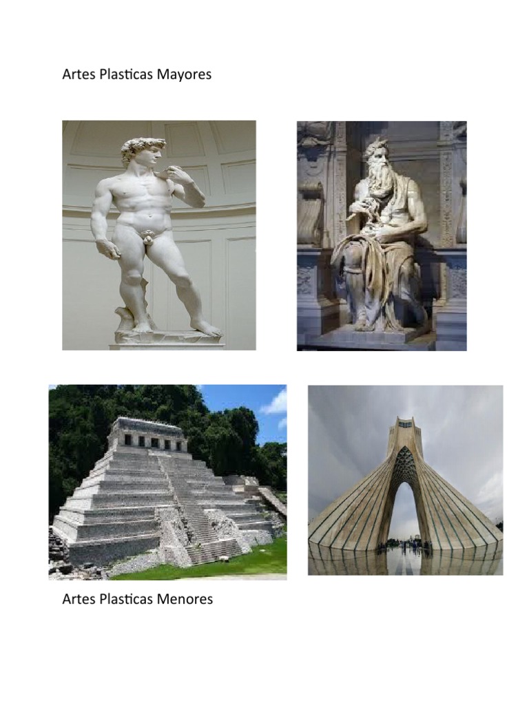 Artes Plásticas: Mayores y Menores | PDF
