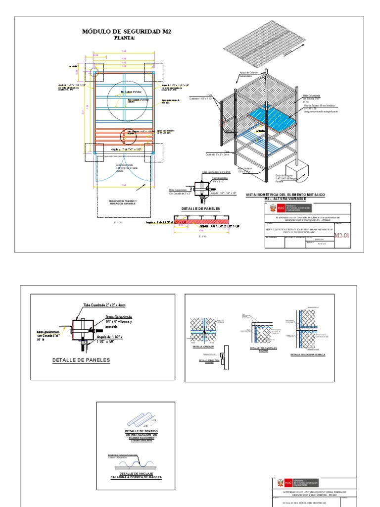 Planos en Autocad M2 | PDF