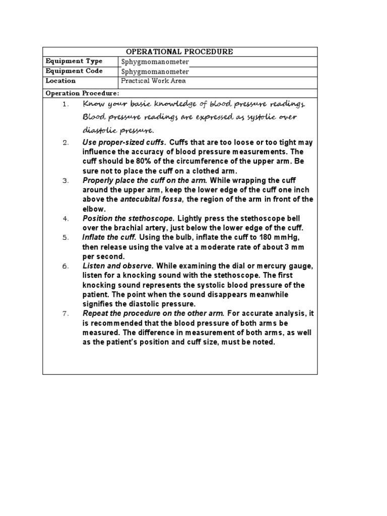 OPERATIONAL PROCEDURE Hilot | PDF