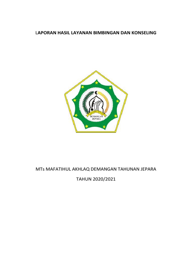 Laporan Hasil Layanan 2020-2021 | PDF Laporan Hasil Layanan 2020-2021 | PDF