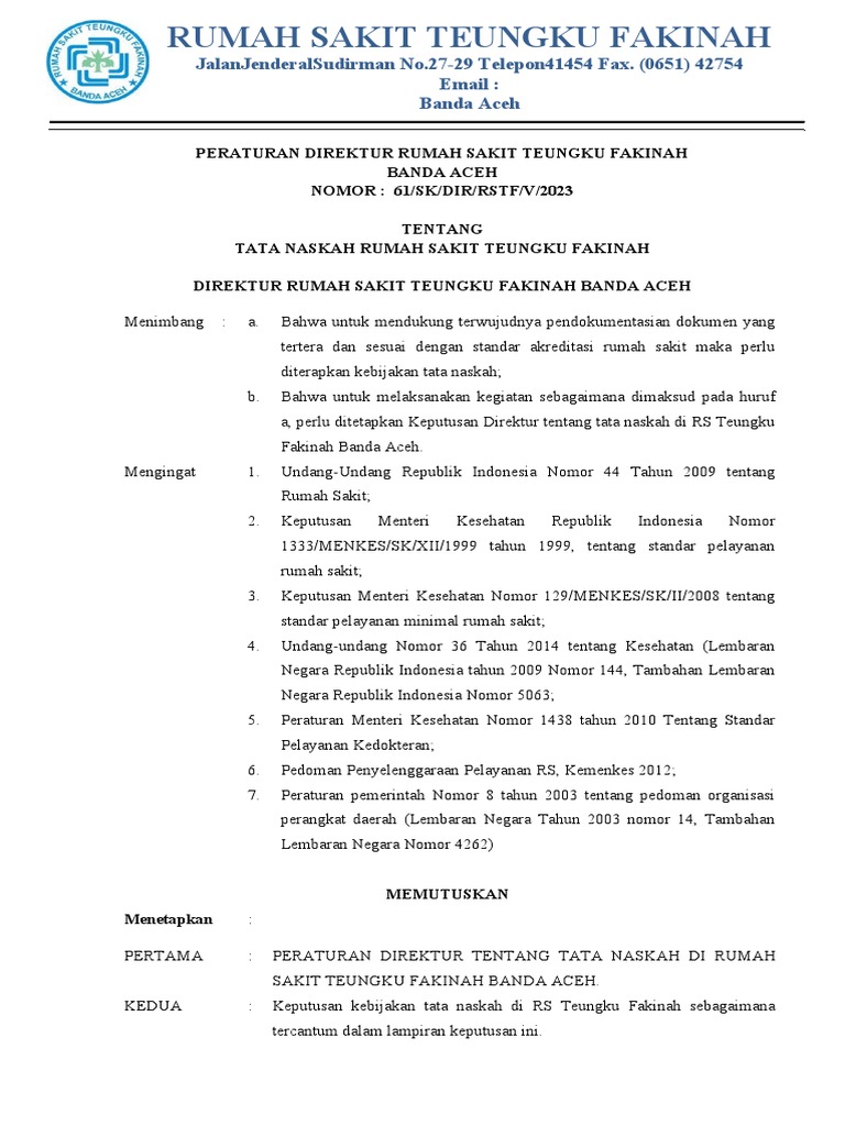 SK Tata Naskah | PDF