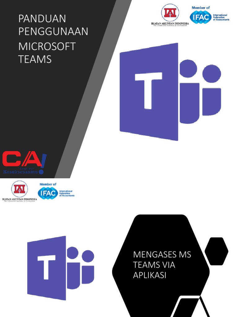 Panduan Join Meeting Microsoft Team IAI | PDF