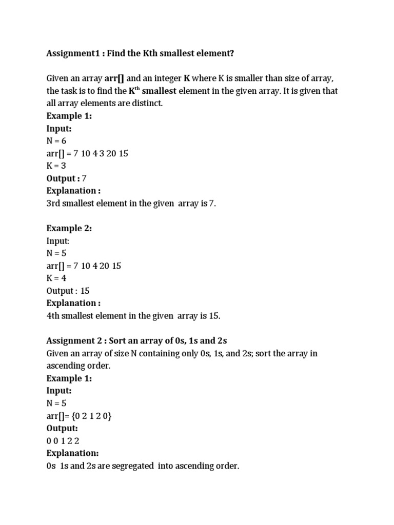 Medium Level Array Practice | PDF | Computer Data | Software Engineering