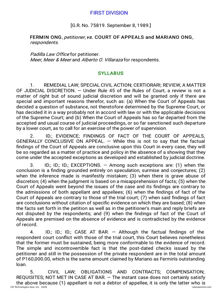 10 Ong v. Court of Appeals | PDF