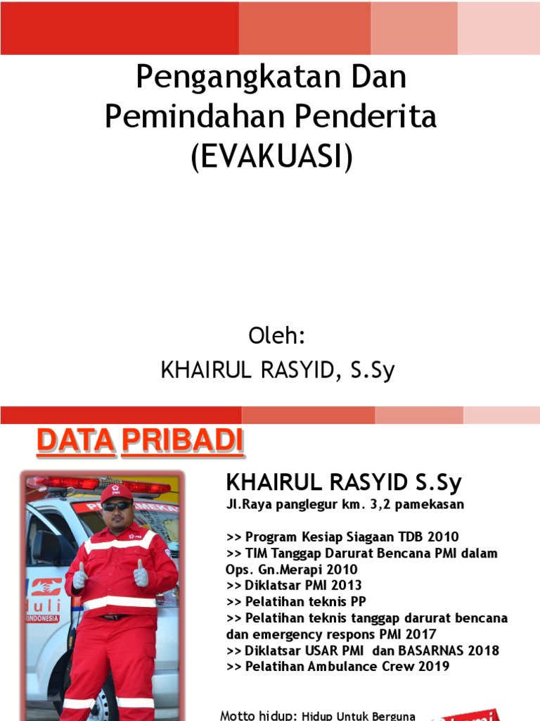 Materi Evakuasi Pmi | PDF