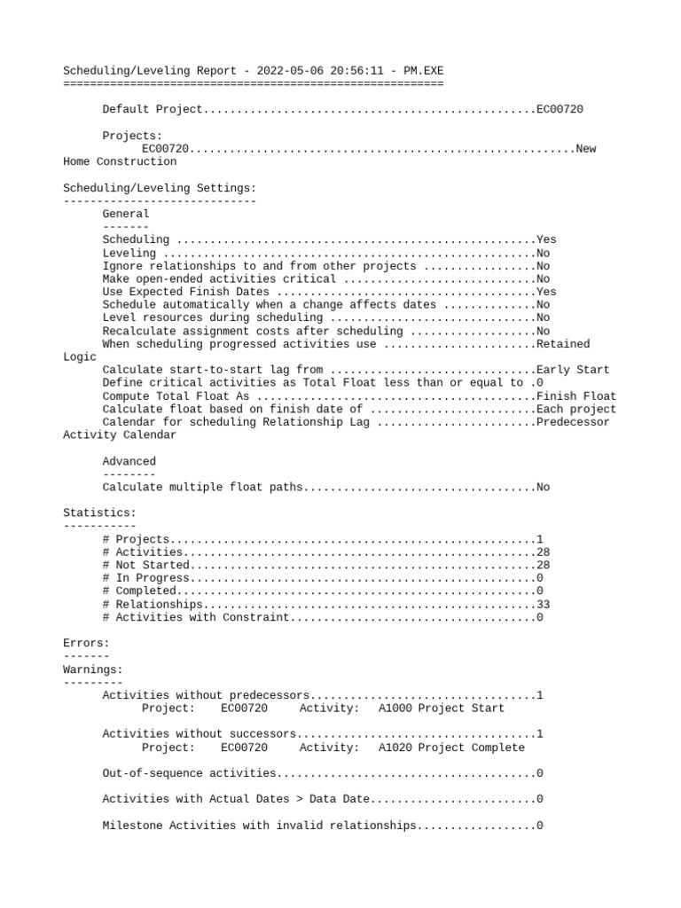 Sched Log | PDF | Wall | Computing