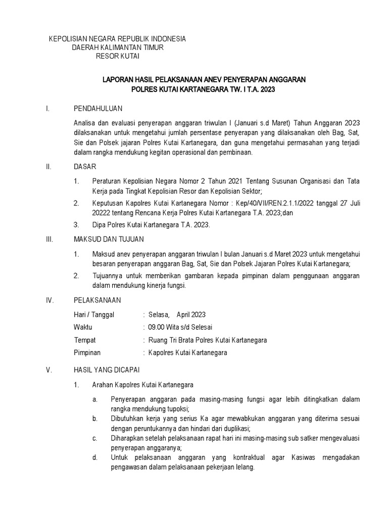 Anev Penyerapan | PDF