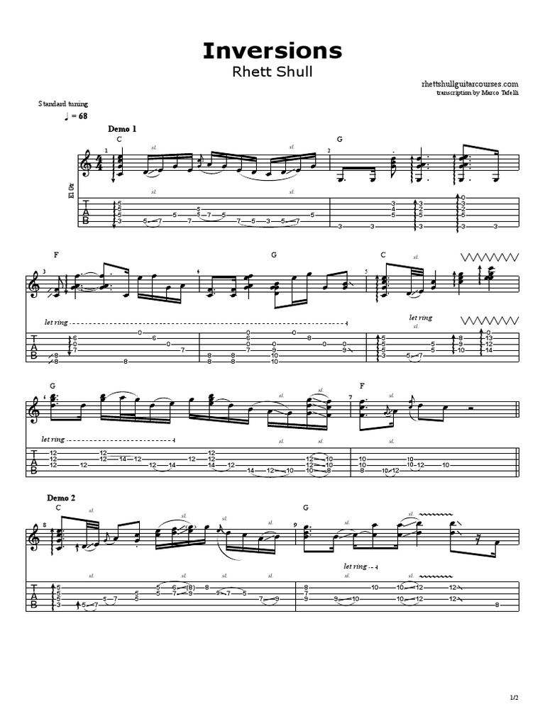 Rhett Shull - Inversions | PDF