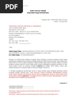Cover Letter SSM | PDF