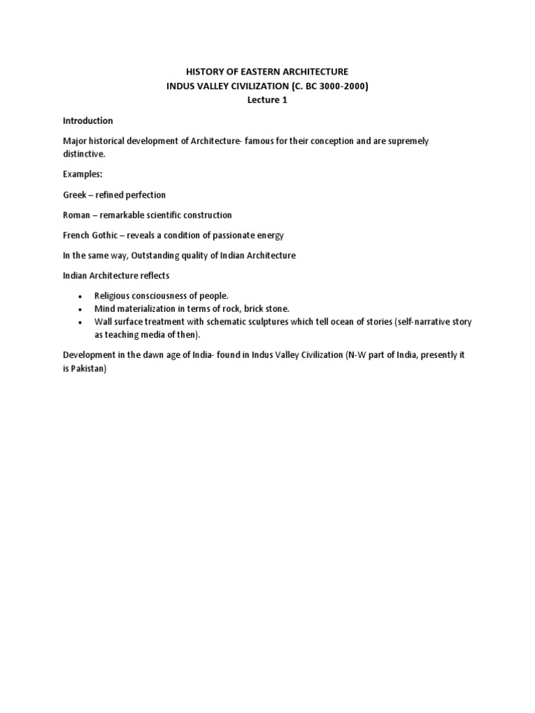 History of Eastern Architecture | PDF