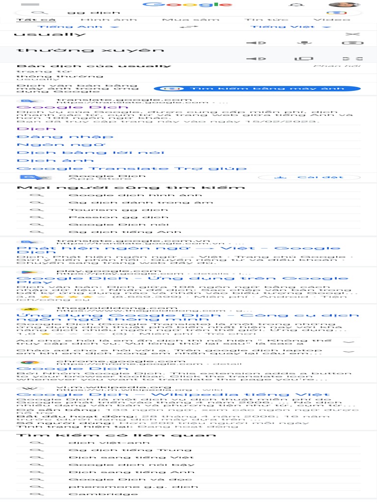 Gg Dịch - Tìm Trên Google | PDF
