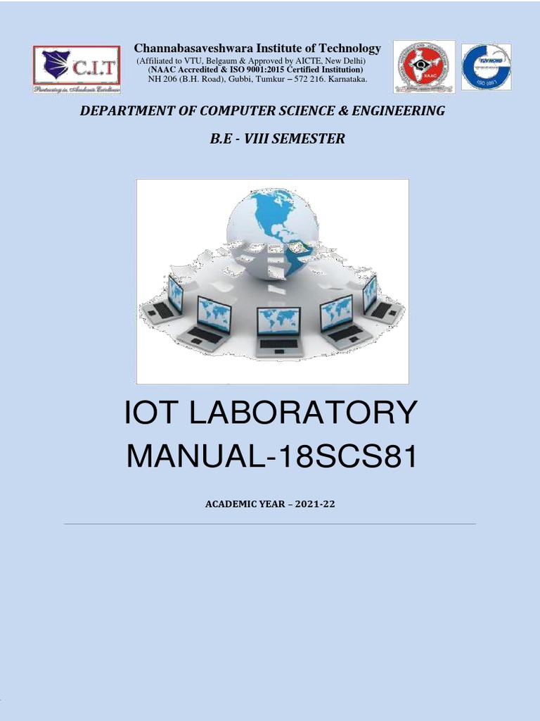 IOT Practical 2021-22 | PDF | Manufactured Goods | Data Transmission