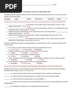 TLE Home Economics G6 Q3 Test Items Edited With Key Answers Submitted ...
