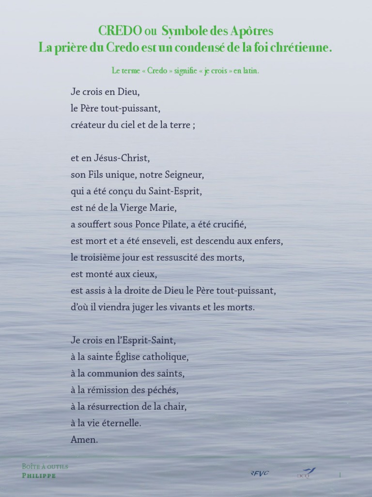 Credo | PDF
