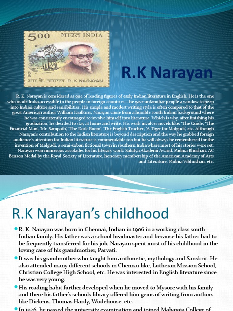 R.K Narayan | PDF