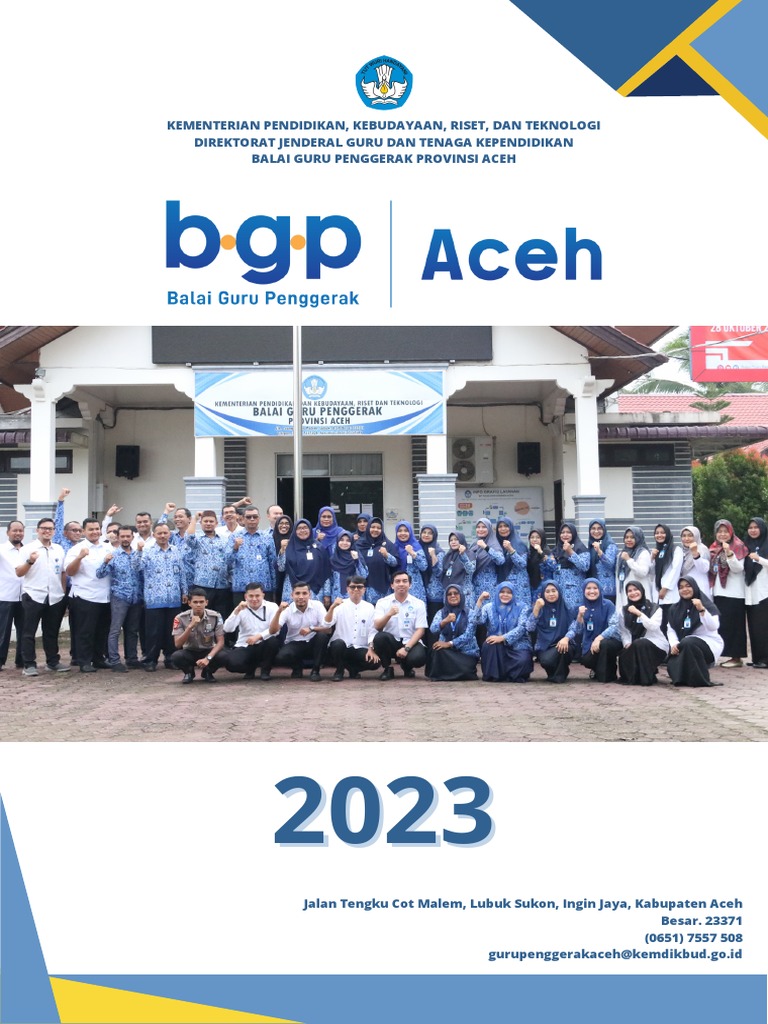 Kalender BGP Aceh 2023 - A3 | PDF
