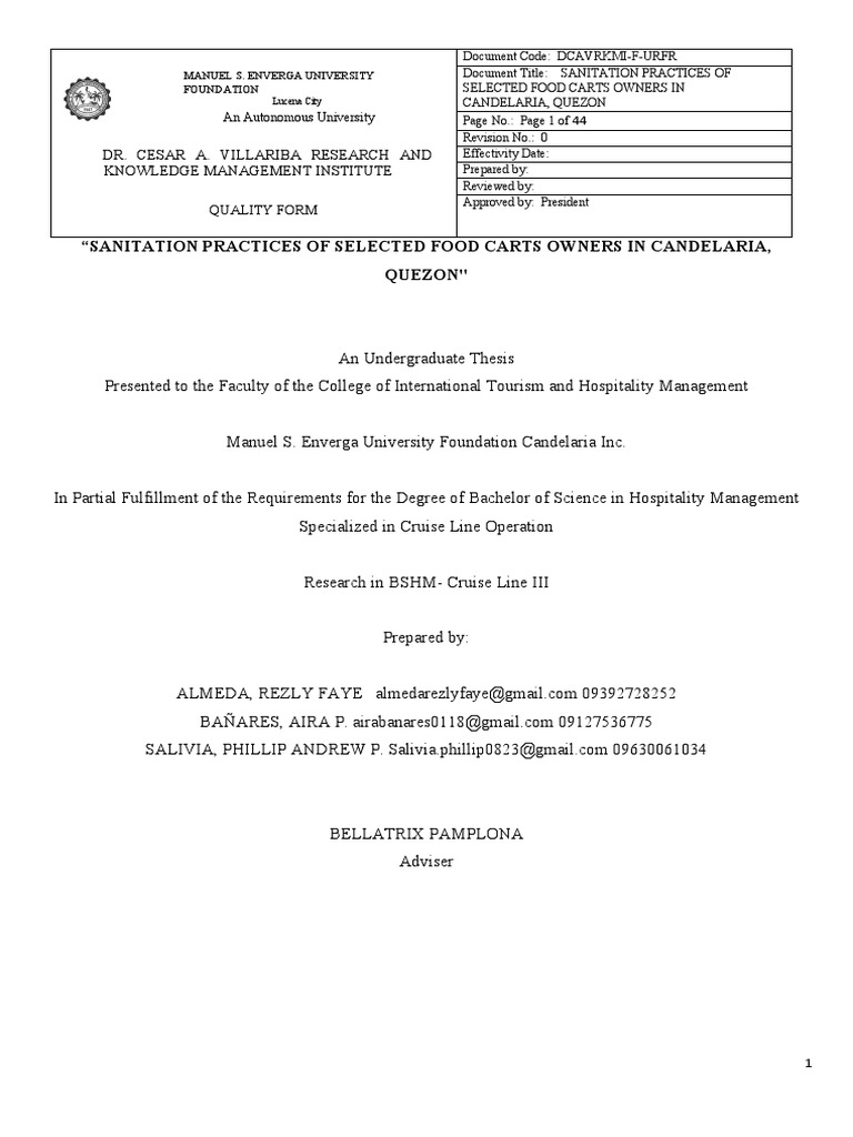 Almeda Final-Research | PDF