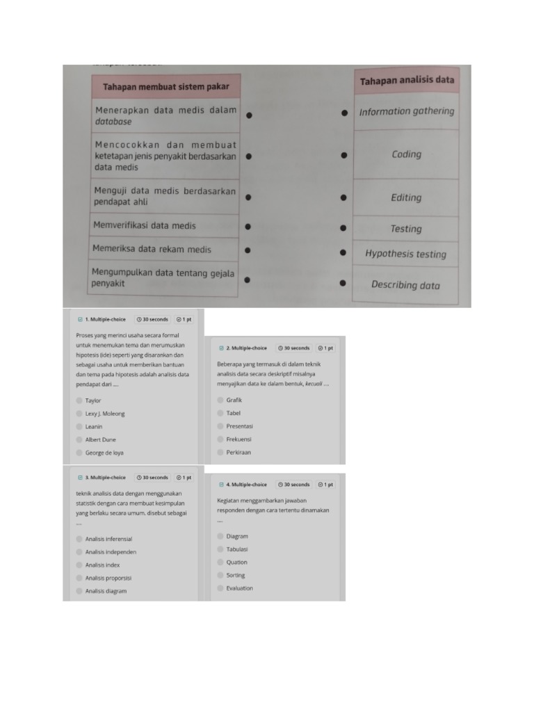 Latihan Soal Analisis Data | PDF
