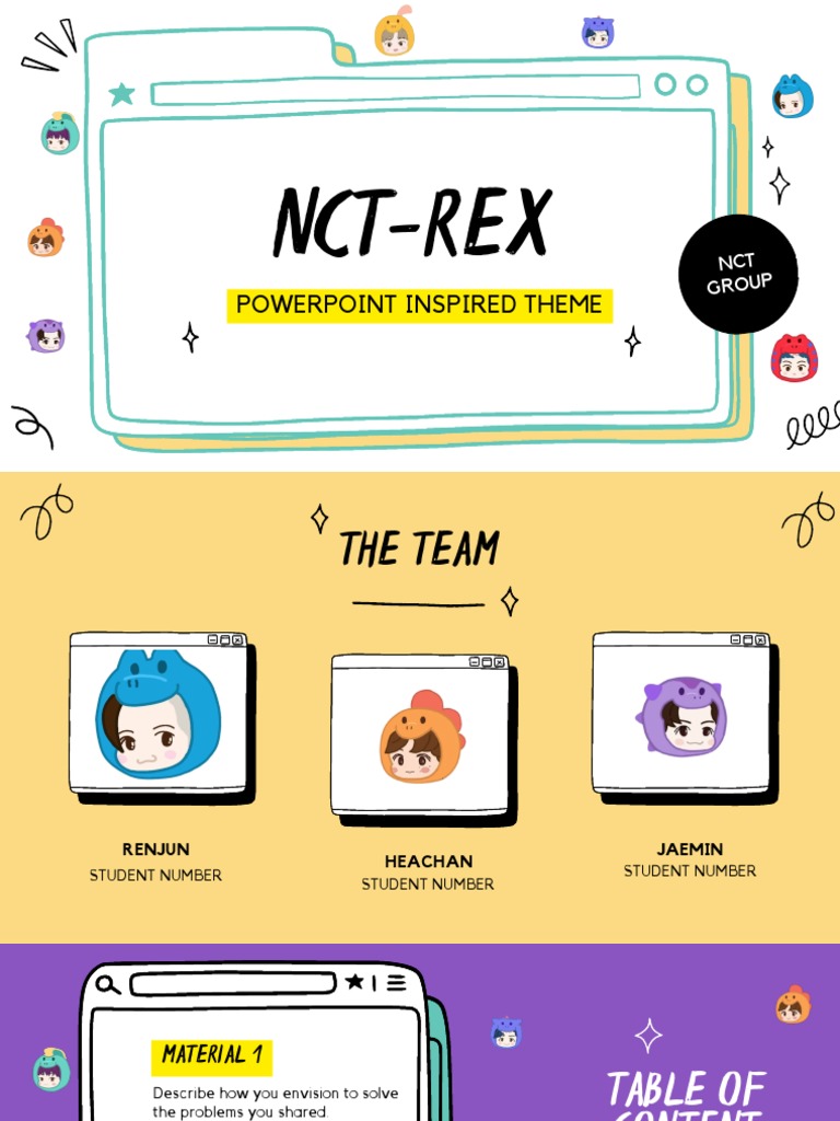 Salinan Dari PPT NCT-REX INSPIRED THEME | PDF | Communication