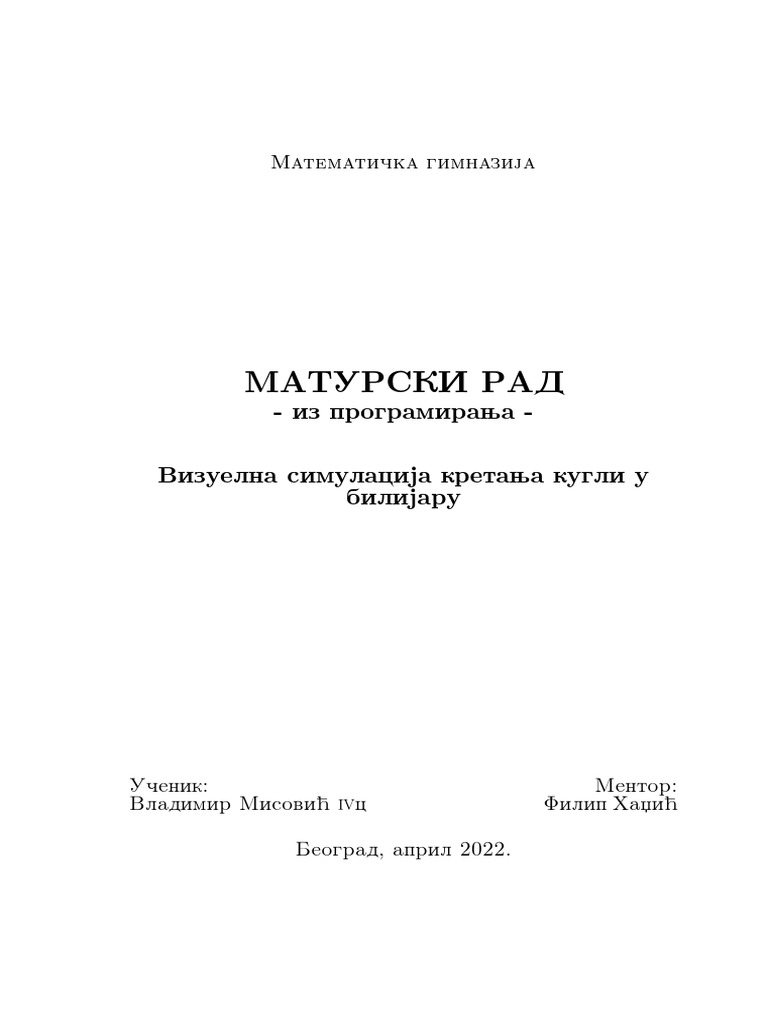 Vladimir Misovic | PDF