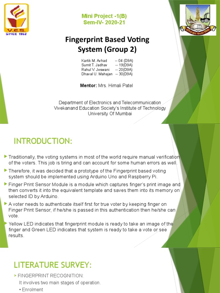 Project On Voting Machine Via Arduino Uno | PDF