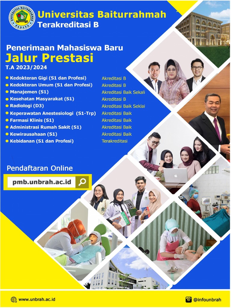 Panduan PMB-Unbrah Jalur Prestasi 2023 V1 | PDF