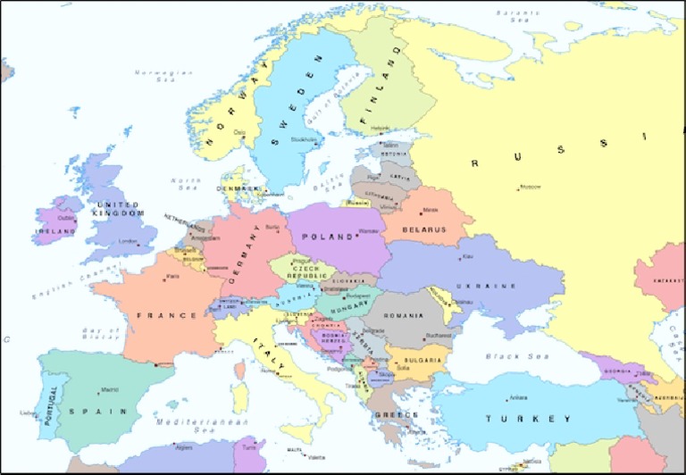 Map-of-Europe | PDF