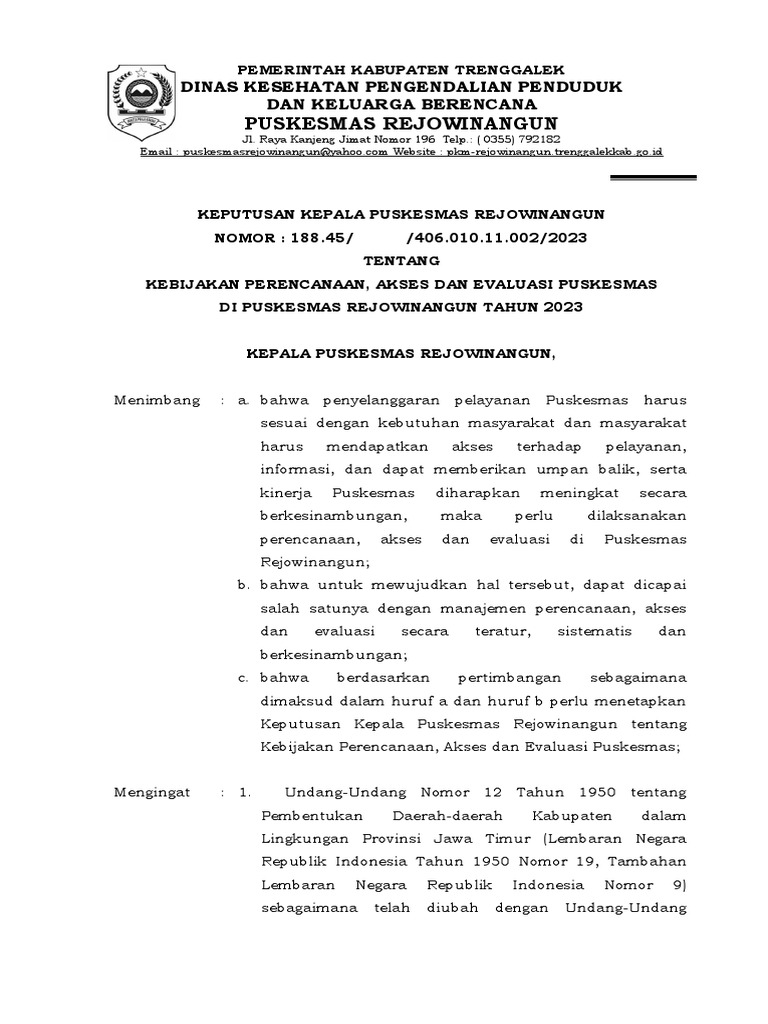 Format SK 2023 | PDF